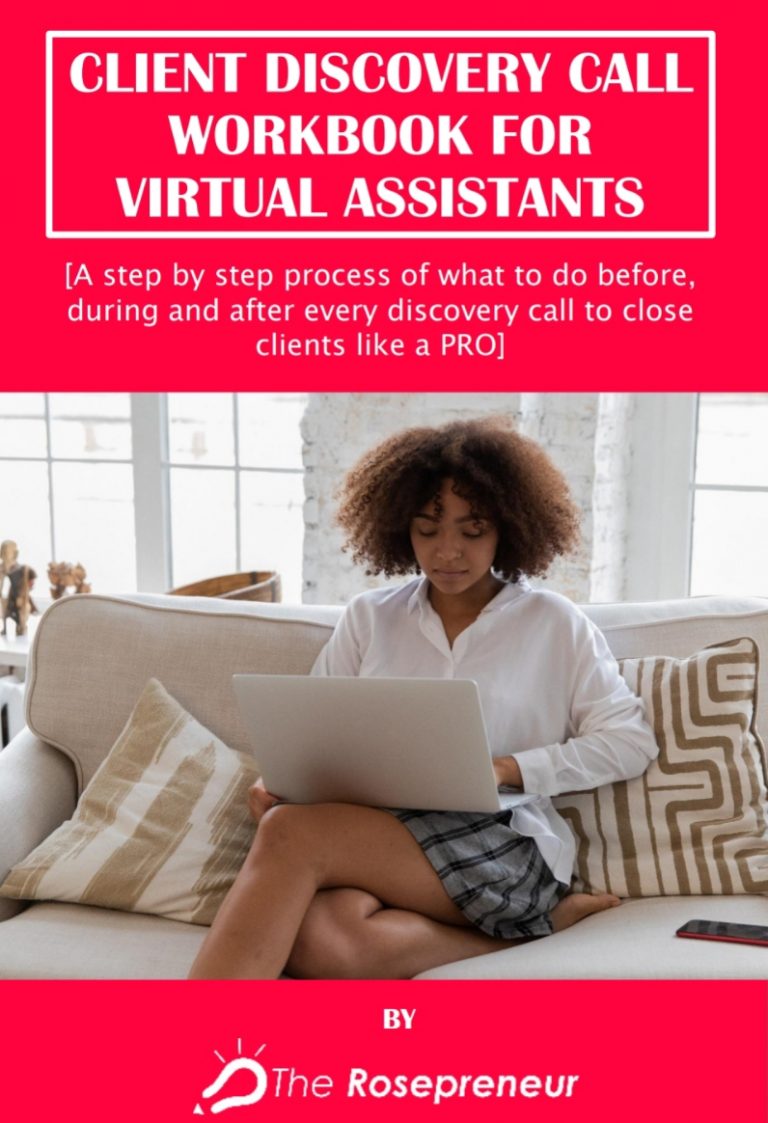 Client Onboarding Kit For Virtual Assistants - The Rosepreneur